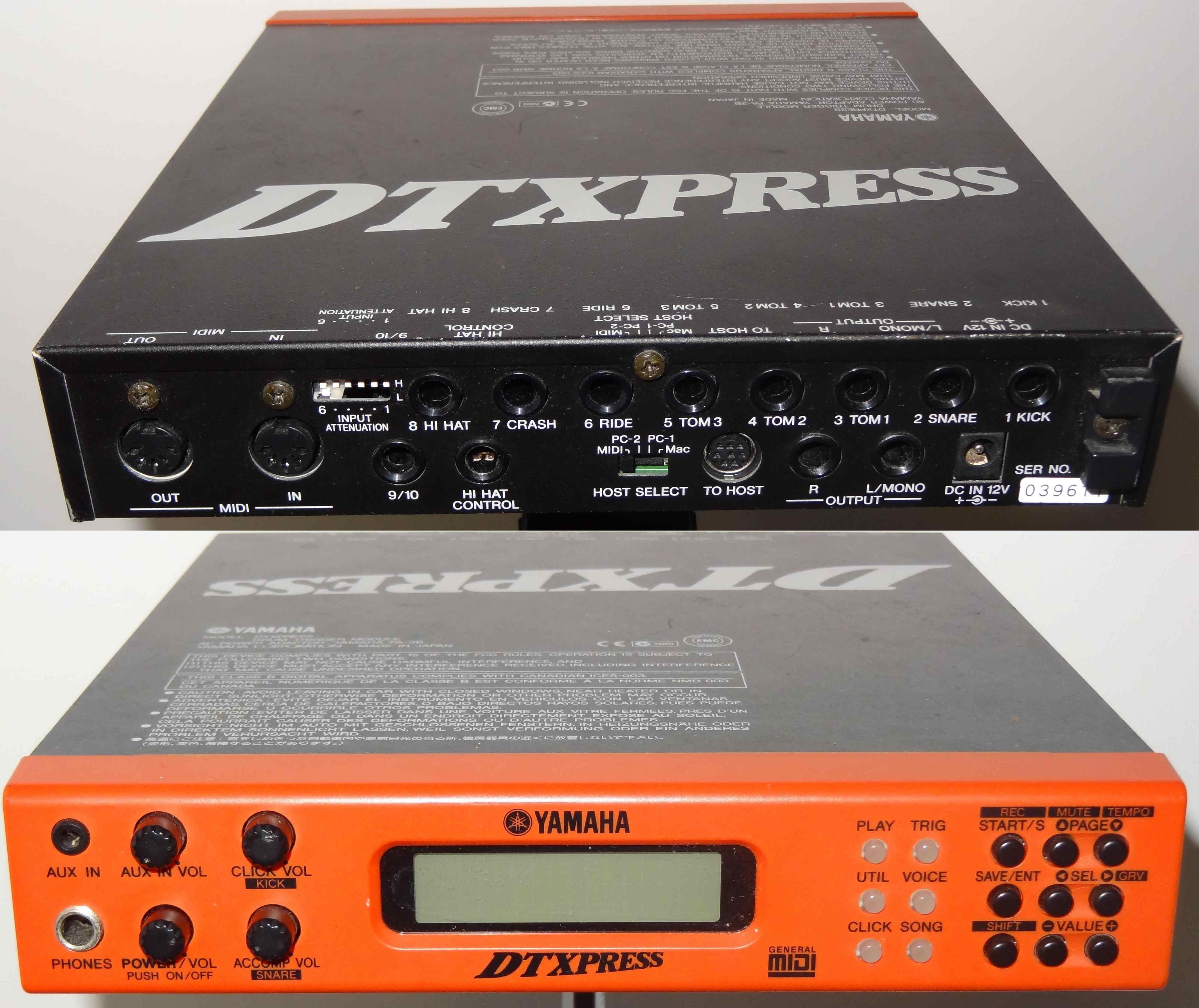 Photo Yamaha DTXpress : Yamaha DTXpress (8734) (#789369) - Audiofanzine