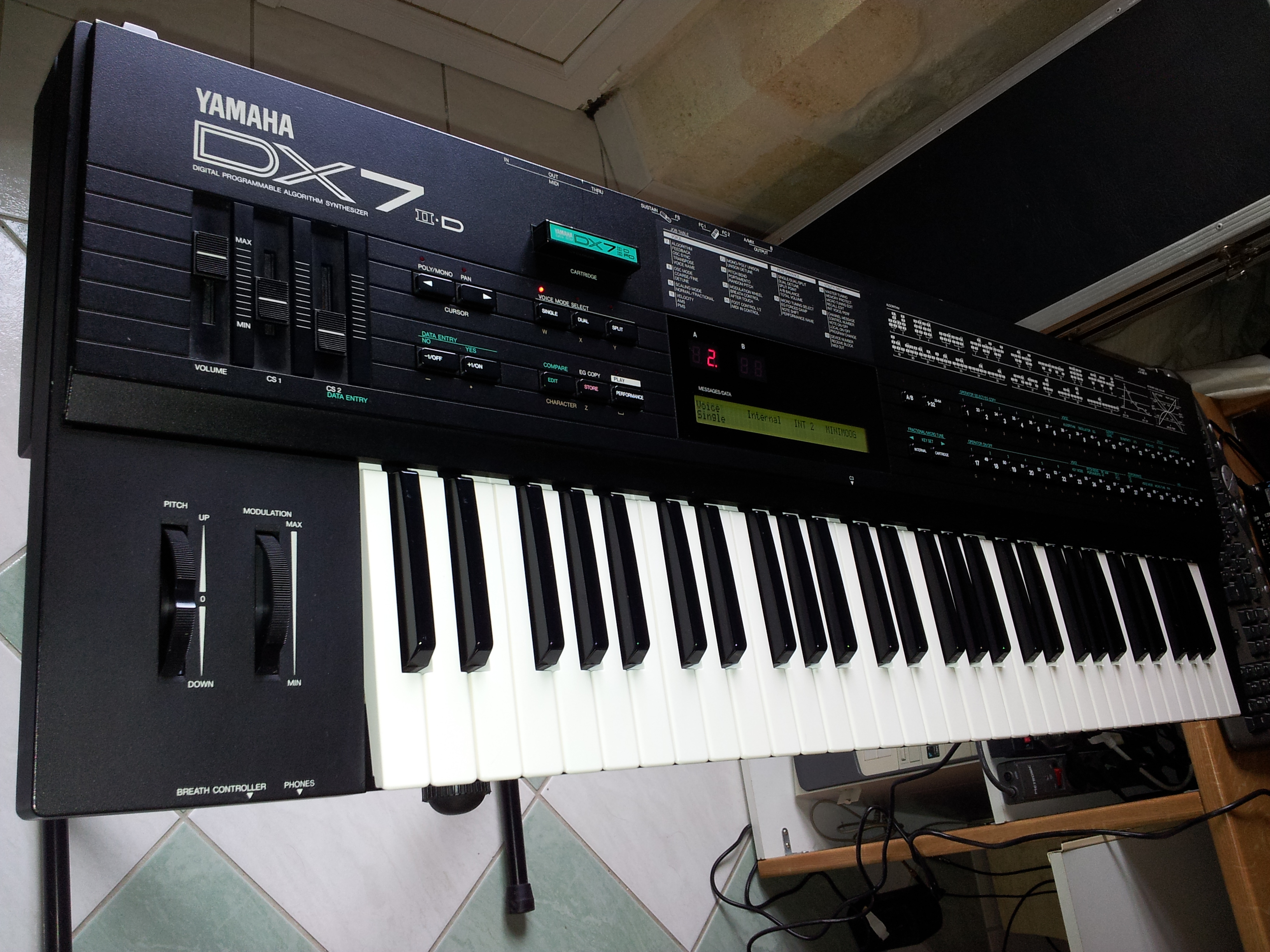 Yamaha DX7 IID image (#745209) - Audiofanzine