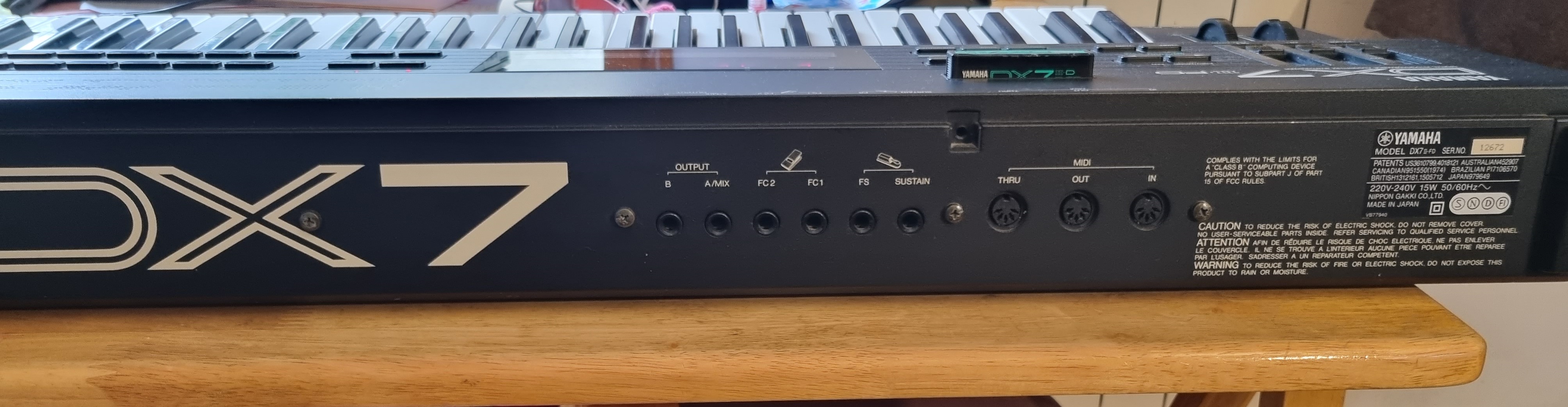 DX7 IIFD - Yamaha DX7 IIFD - Audiofanzine