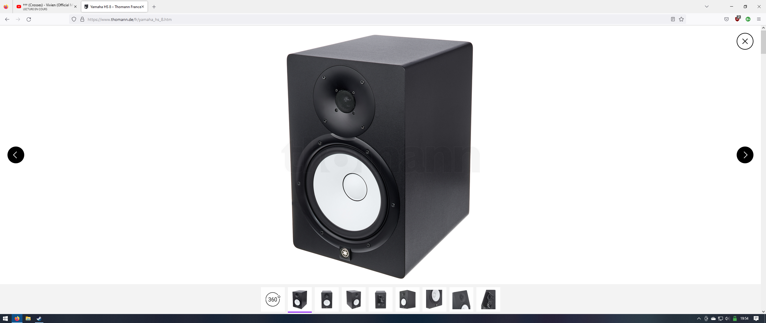 HS8 - Yamaha HS8 - Audiofanzine