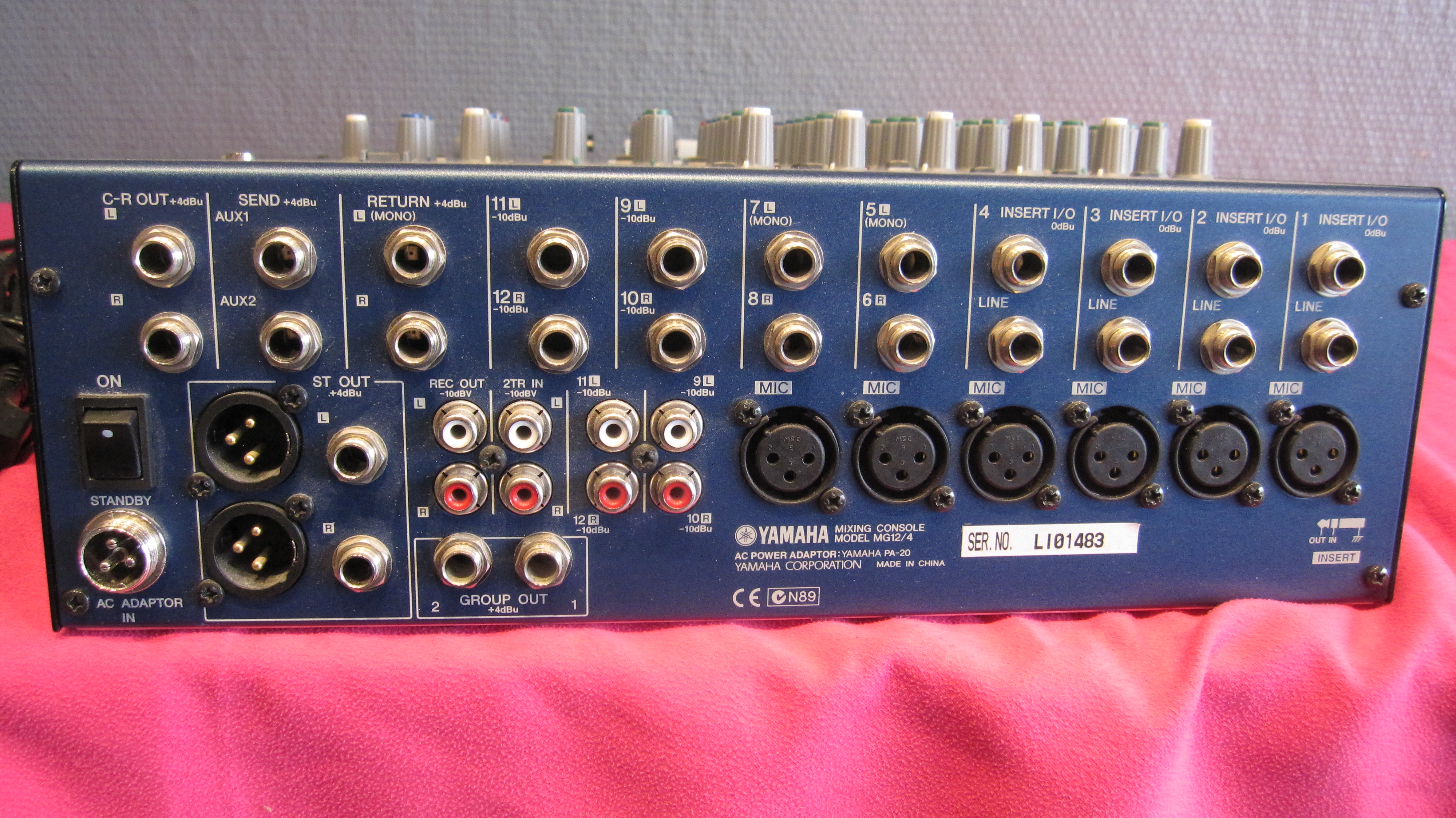 MG12/4 - Yamaha MG12/4 - Audiofanzine