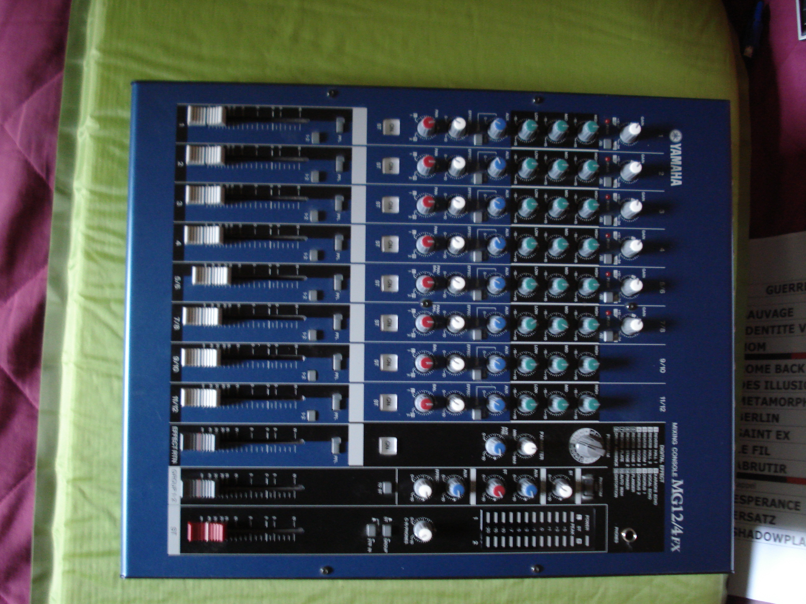 Yamaha MG12/4FX image (#9179) - Audiofanzine