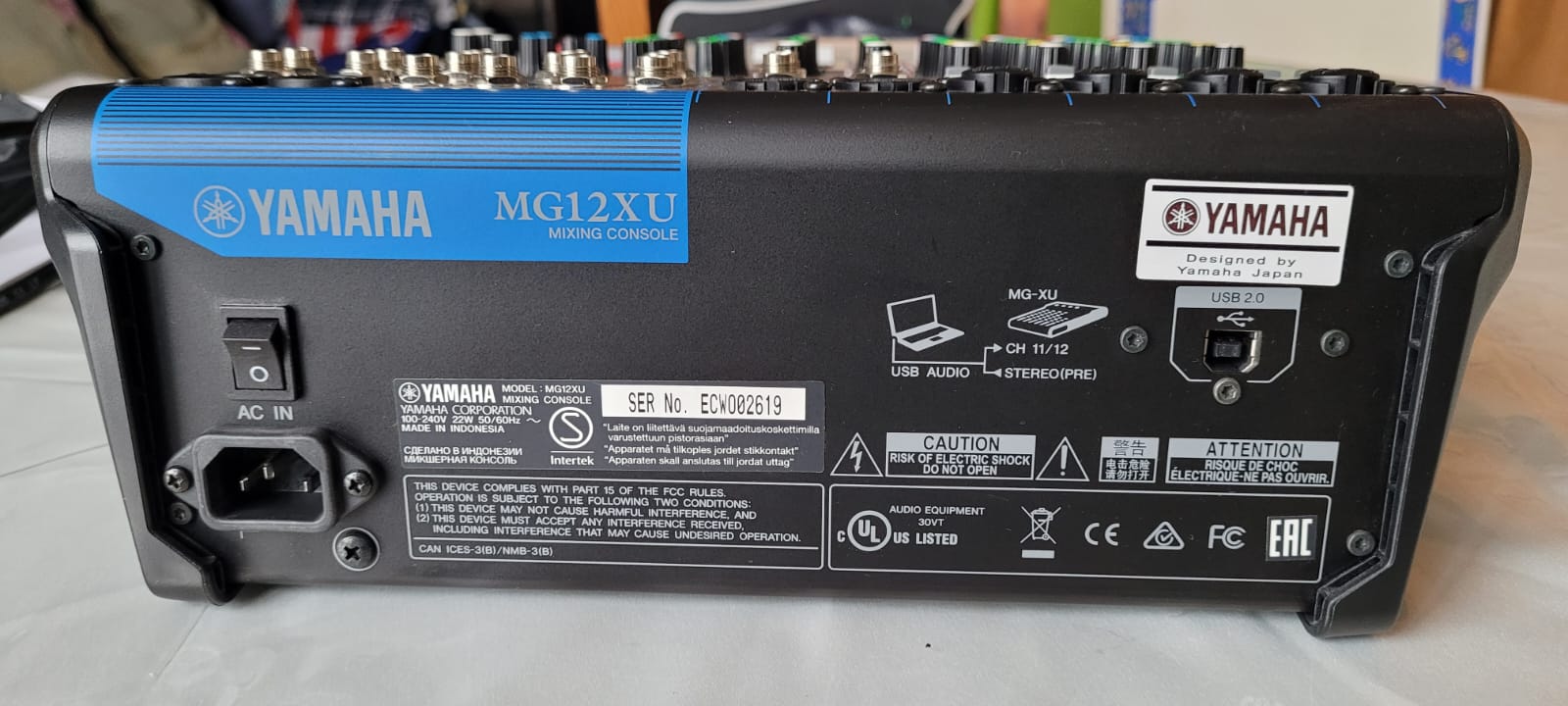 MG12XU - Yamaha MG12XU - Audiofanzine