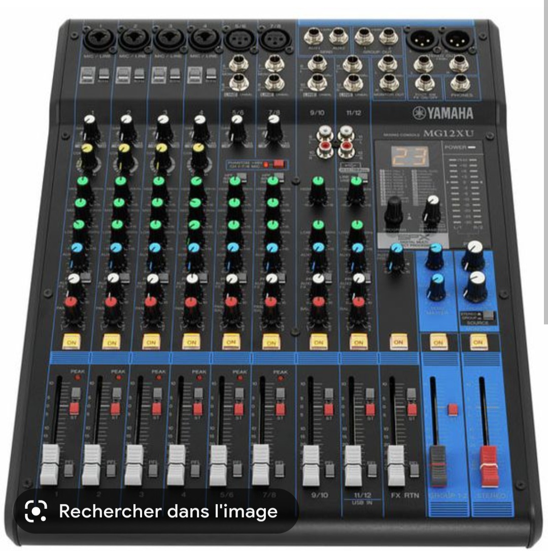 MG12XU - Yamaha MG12XU - Audiofanzine
