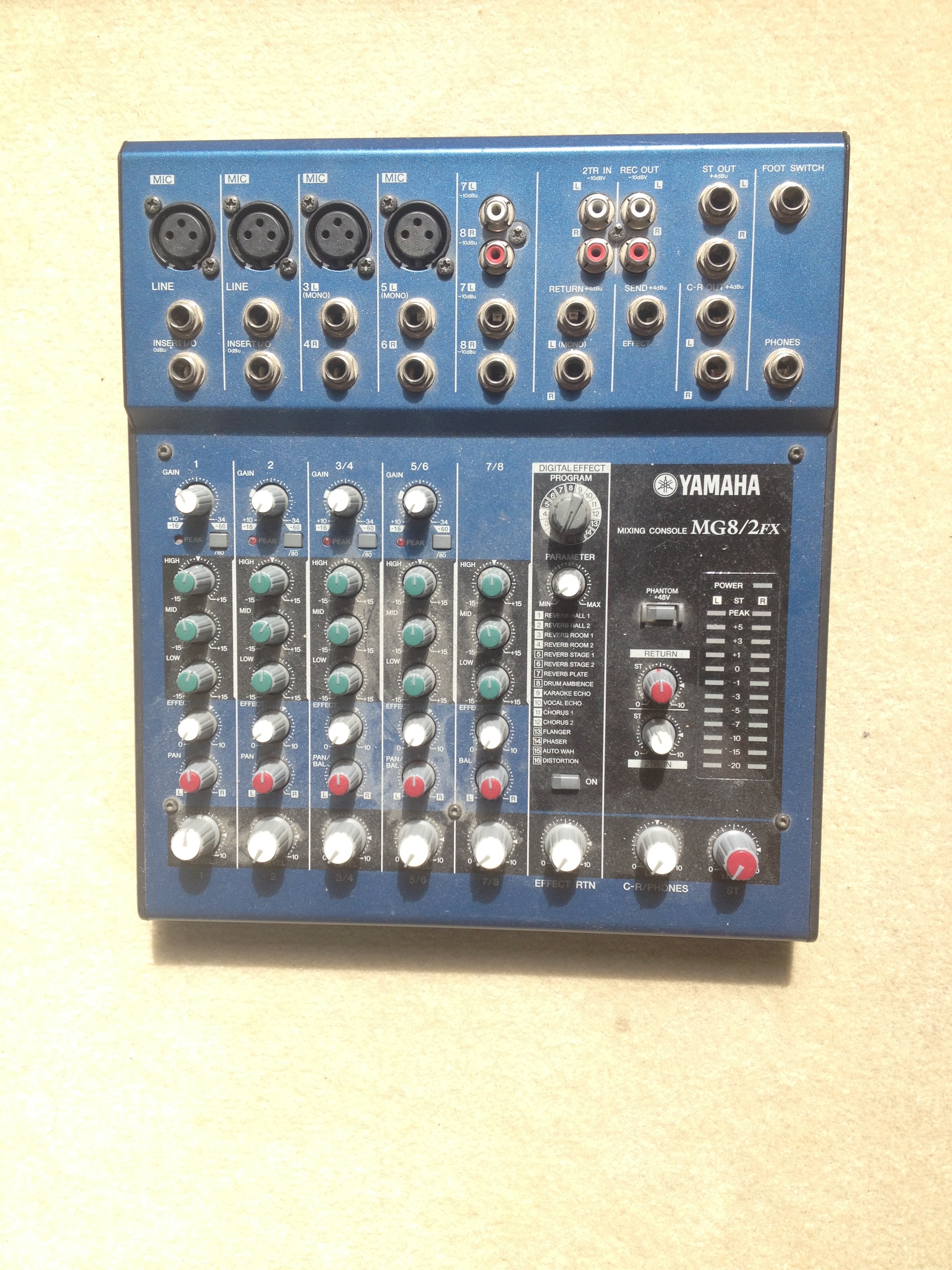 MG8/2FX - Yamaha MG8/2FX - Audiofanzine