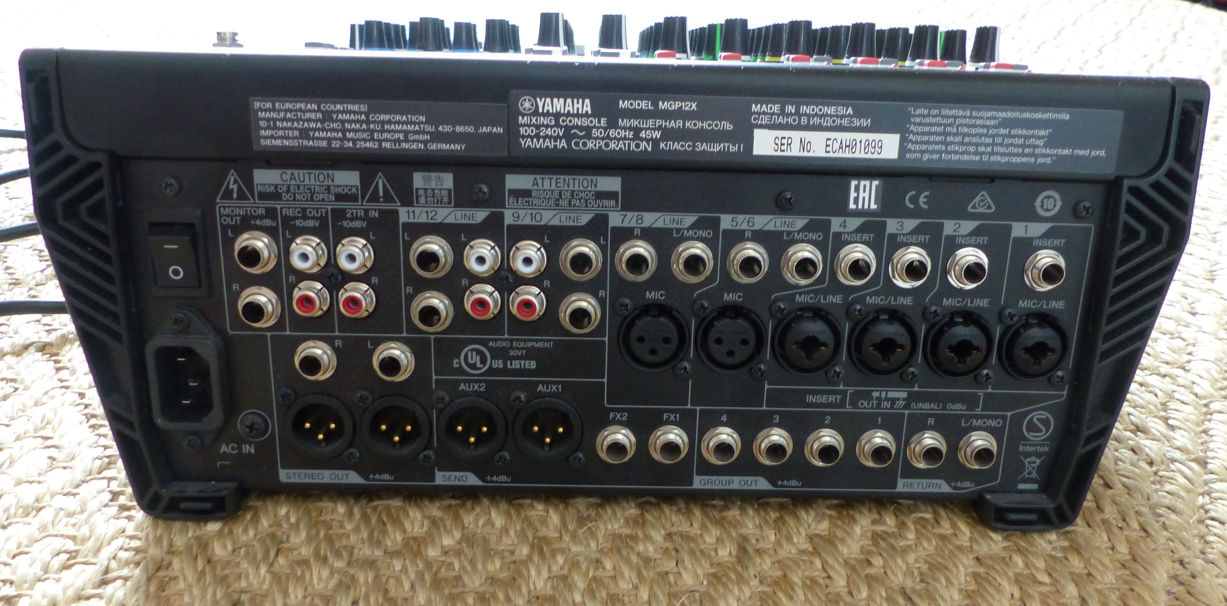 MGP12X - Yamaha MGP12X - Audiofanzine