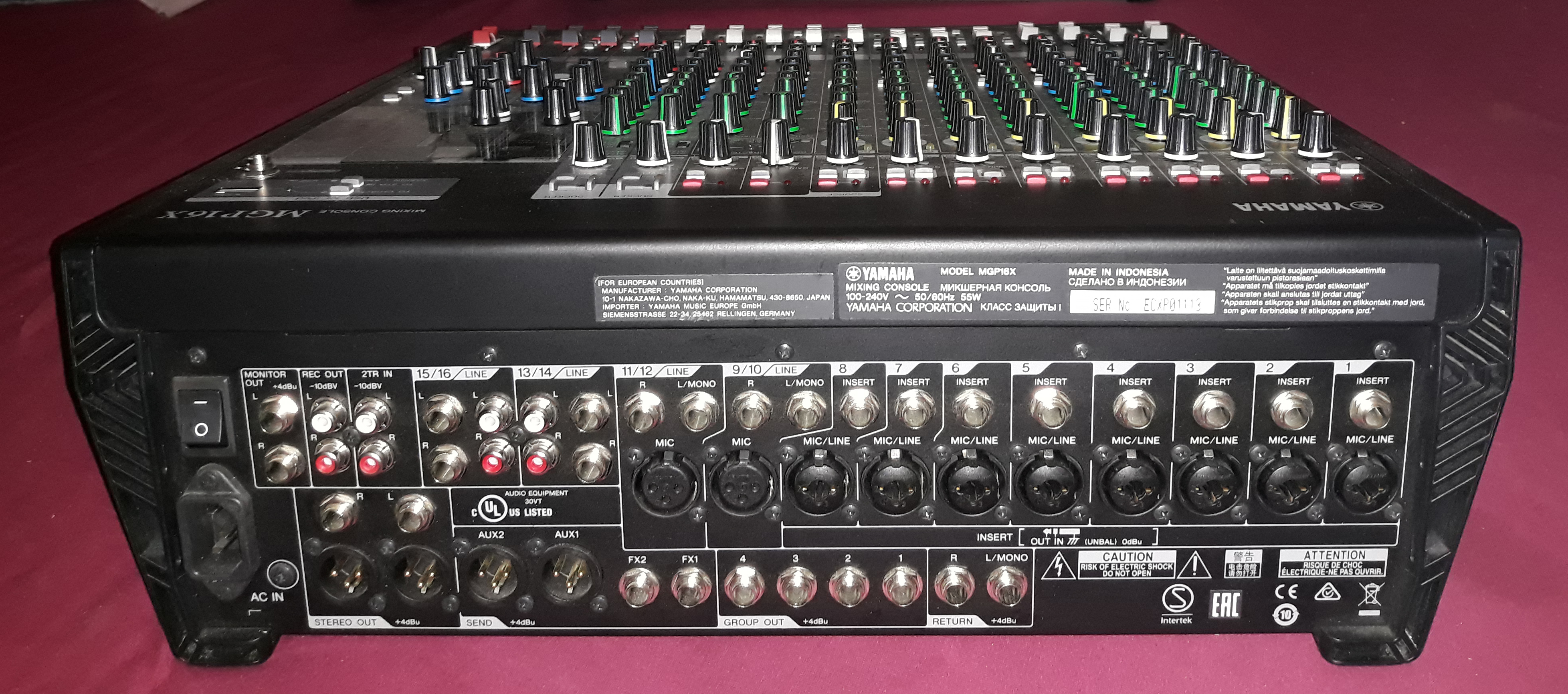 Yamaha Mgp16X Vs Mg16Xu at Valeria Sturm blog