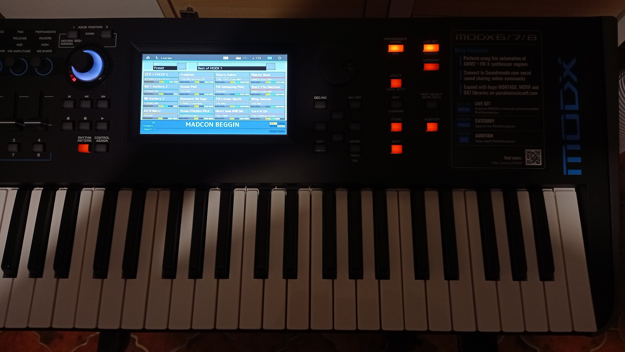 MODX6 - Yamaha MODX6 - Audiofanzine