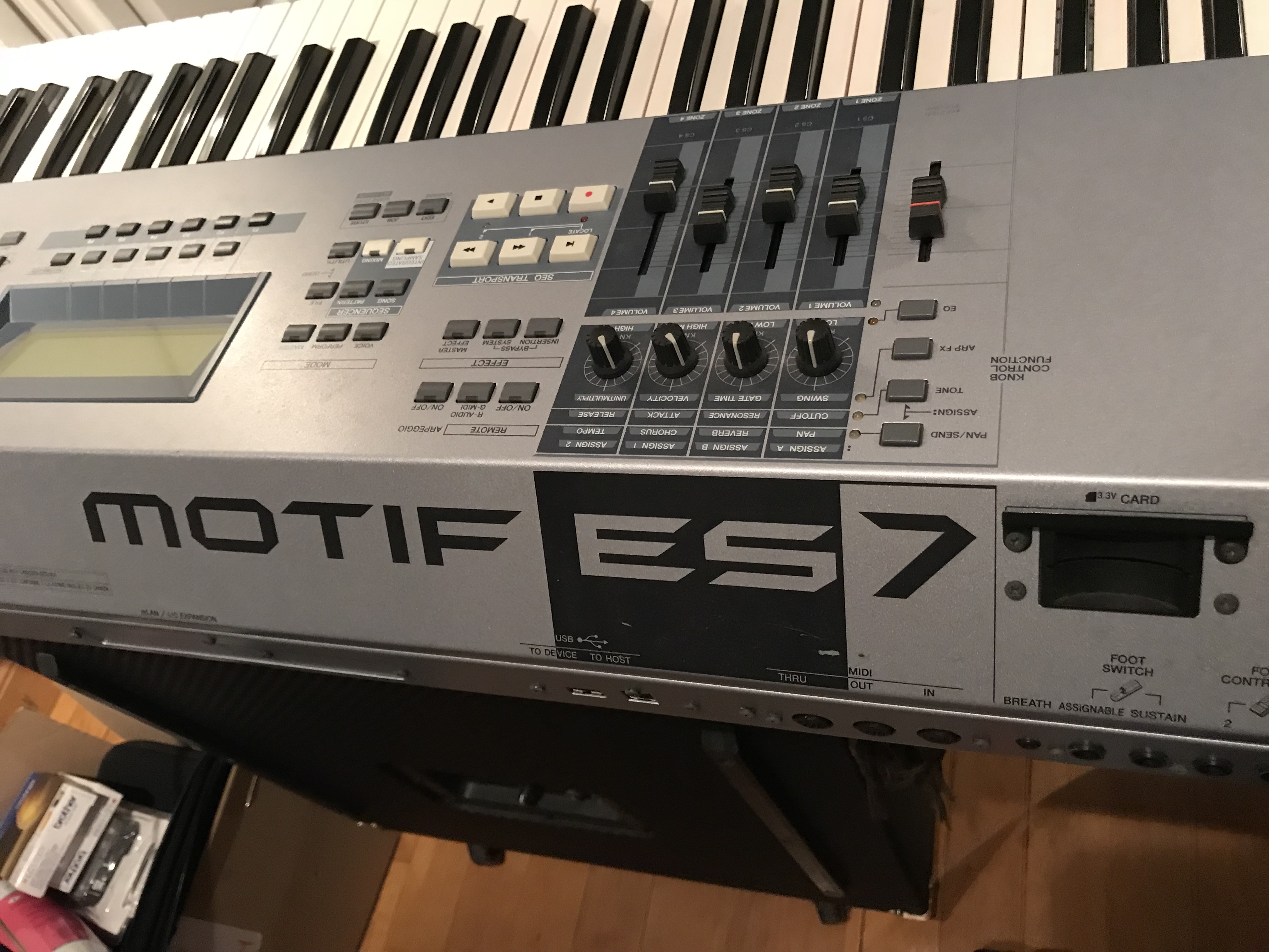 MOTIF ES7 - Yamaha MOTIF ES7 - Audiofanzine