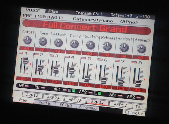 MOTIF XF6 - Yamaha MOTIF XF6 - Audiofanzine