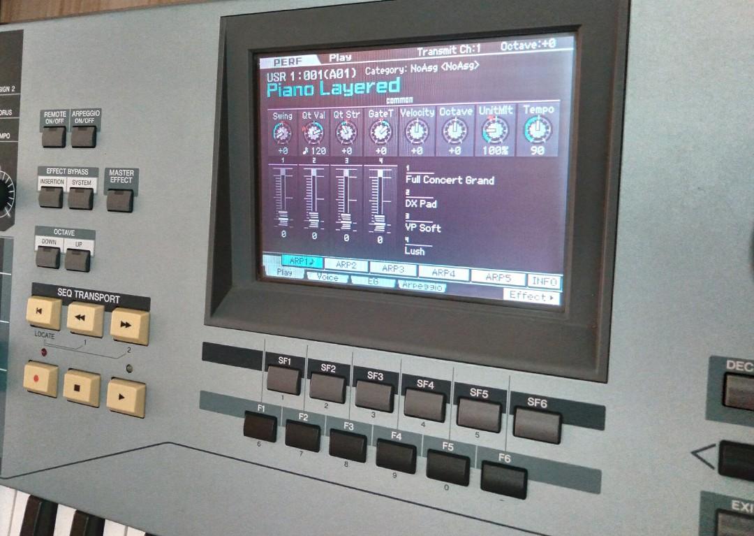 MOTIF XS7 - Yamaha MOTIF XS7 - Audiofanzine