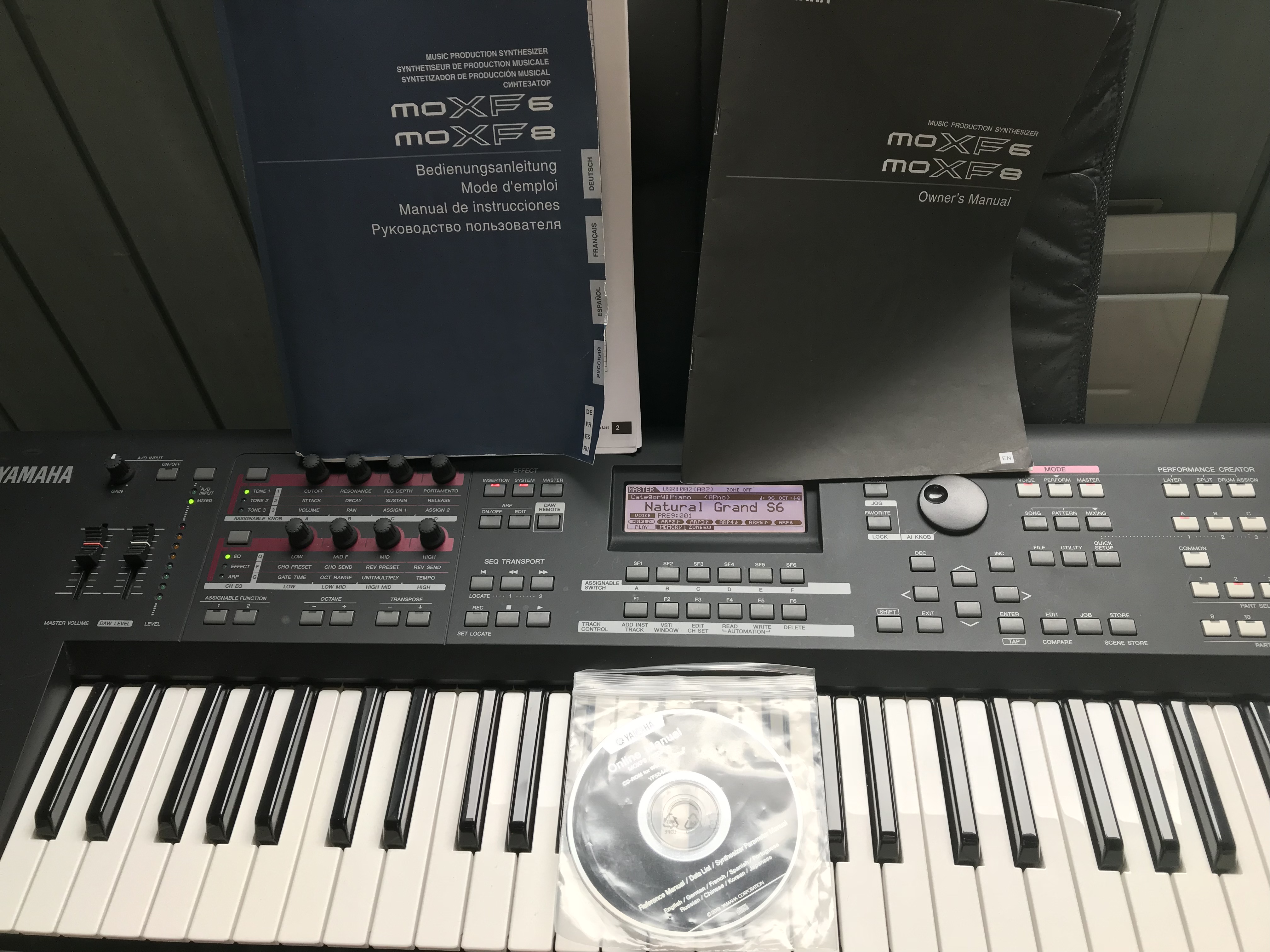 MOXF6 - Yamaha MOXF6 - Audiofanzine