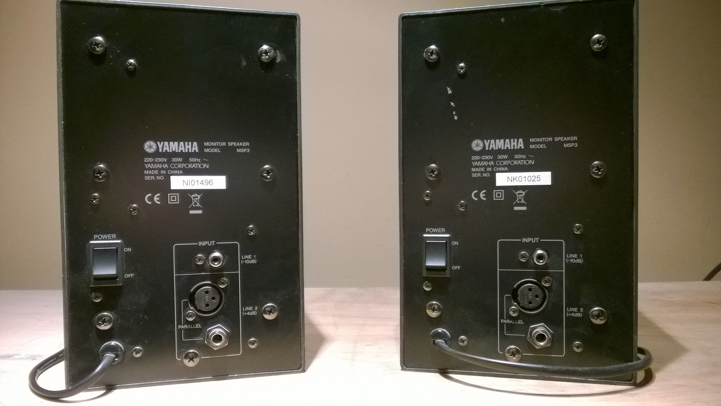 Photo Yamaha MSP3 : Yamaha MSP3 (52922) (#964678) - Audiofanzine
