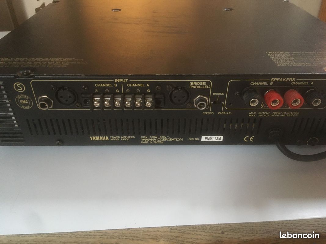 P4500 - Yamaha P4500 - Audiofanzine