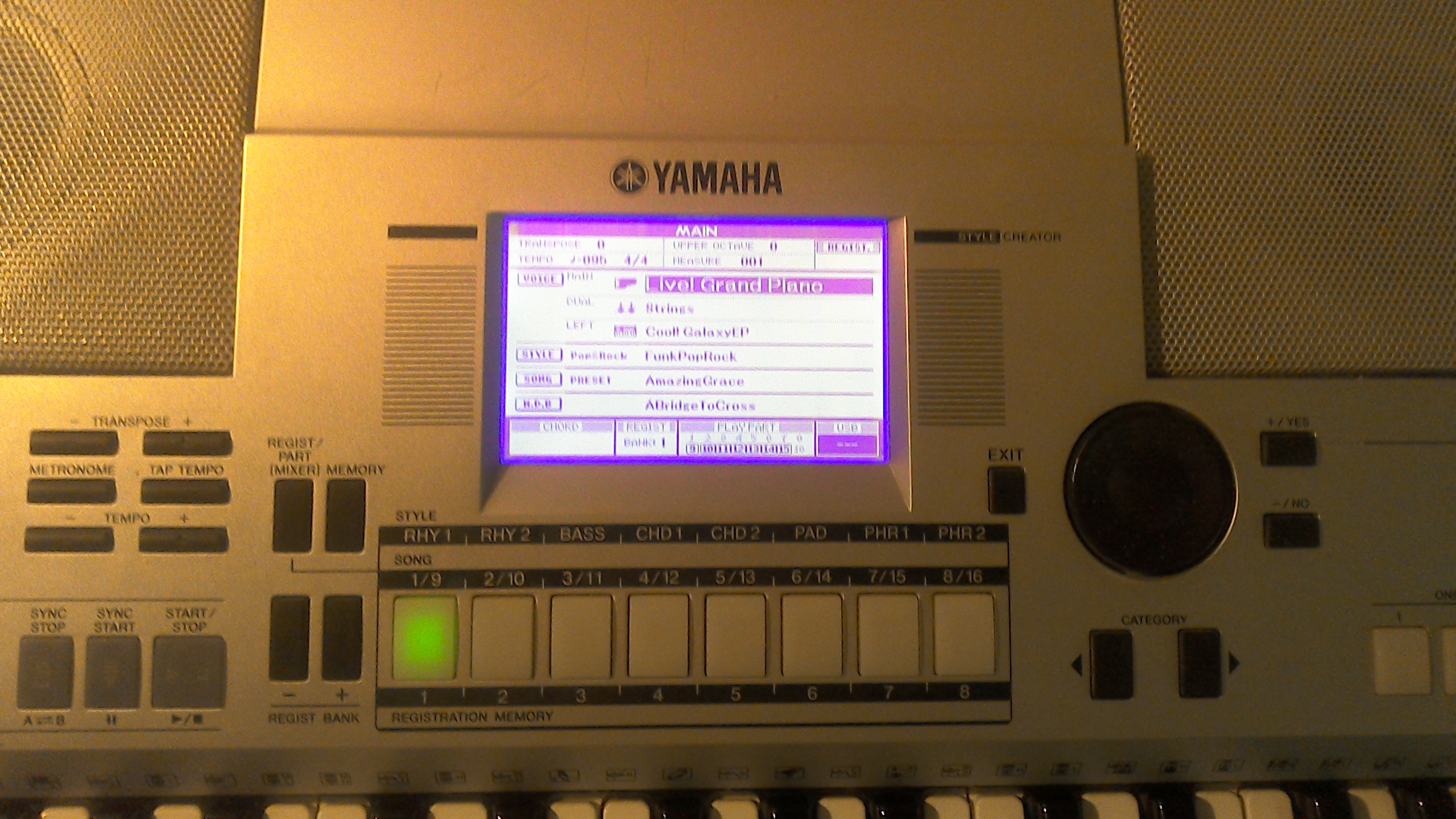 Photo Yamaha PSR-S550 : Yamaha PSR-S550 (85007) (#1152482) - Audiofanzine