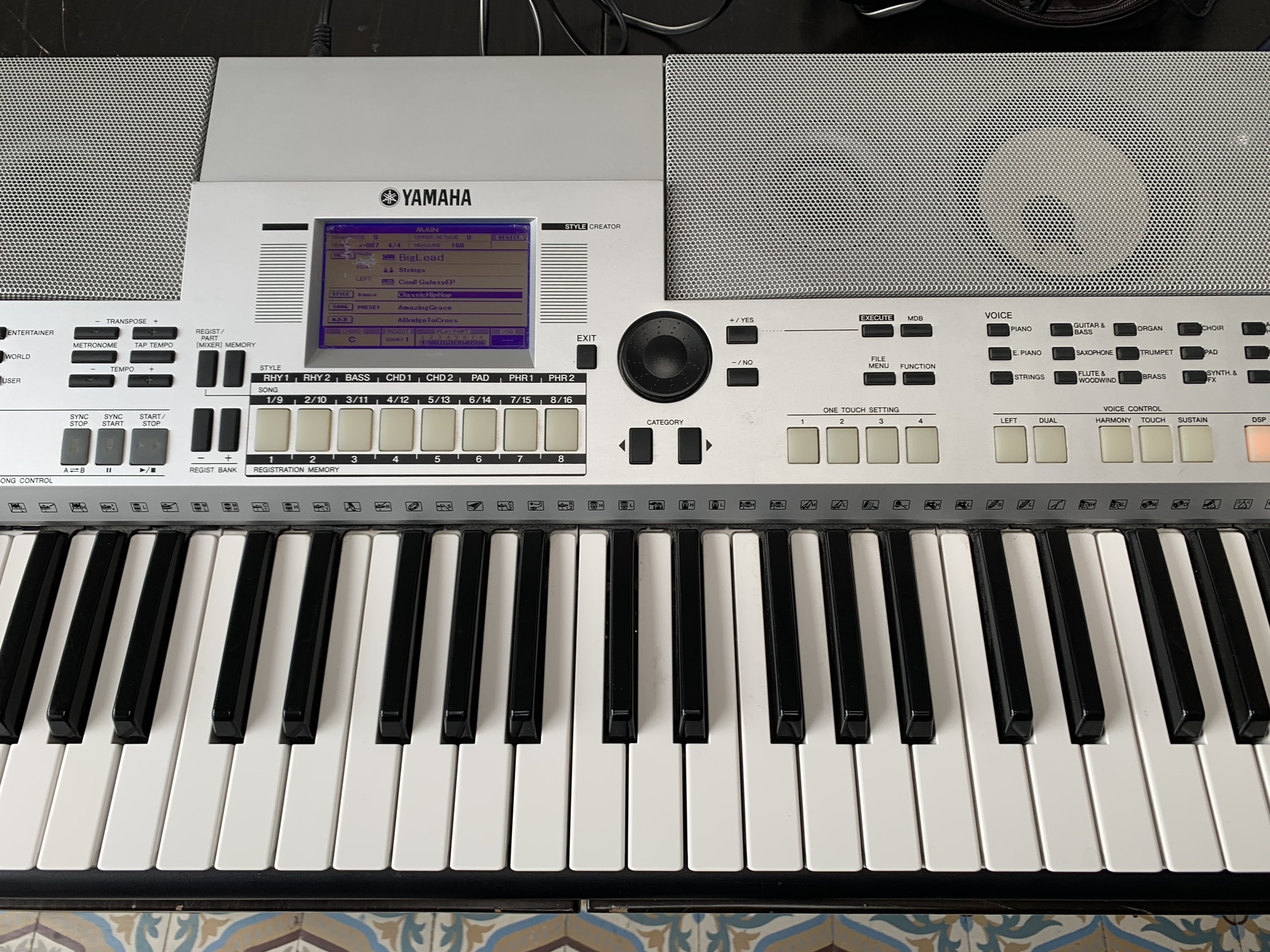 PSR-S550 - Yamaha PSR-S550 - Audiofanzine