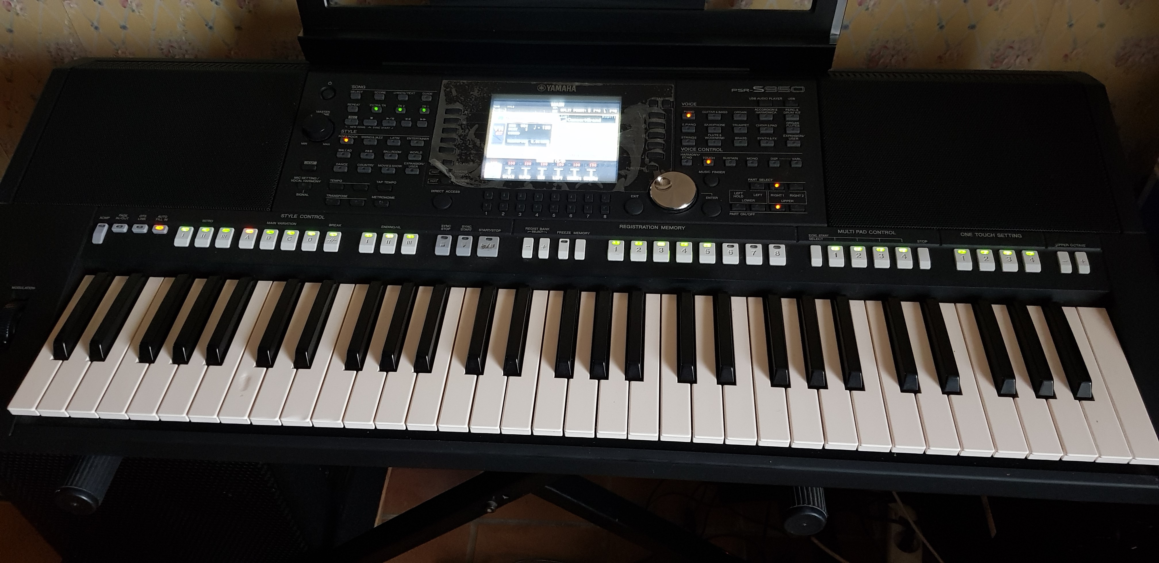 PSR-S950 - Yamaha PSR-S950 - Audiofanzine