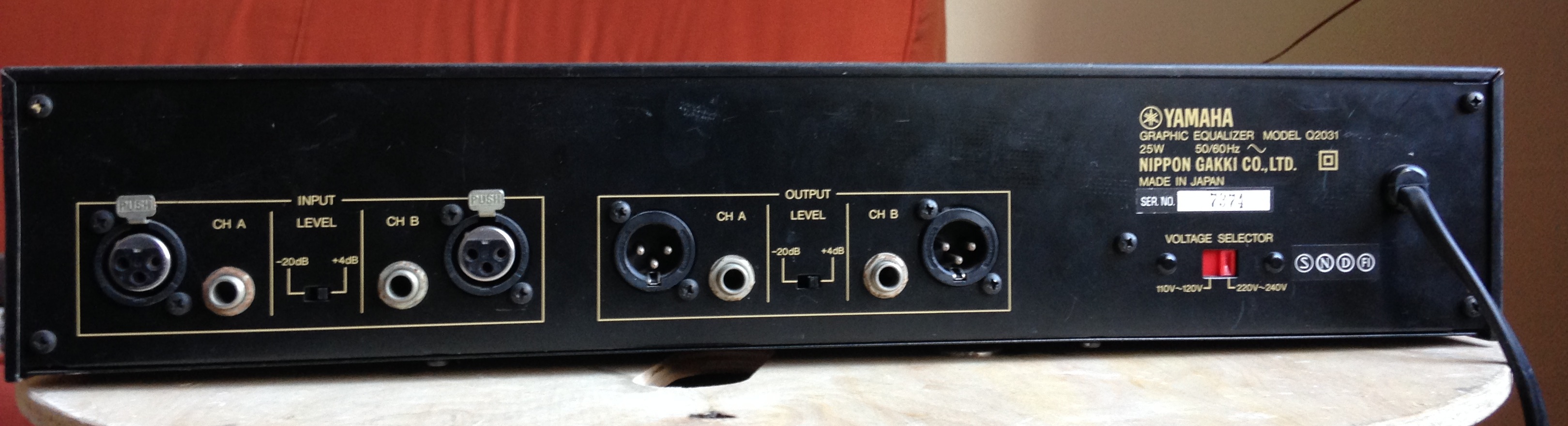 Q2031A - Yamaha Q2031A - Audiofanzine