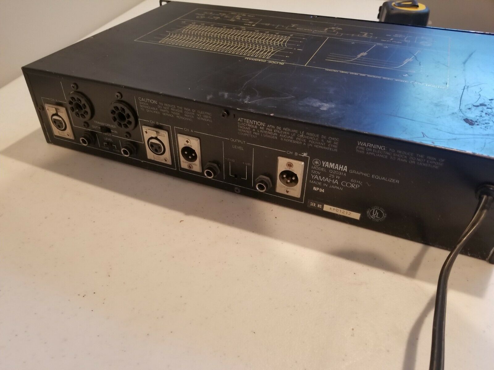 Q2031A - Yamaha Q2031A - Audiofanzine