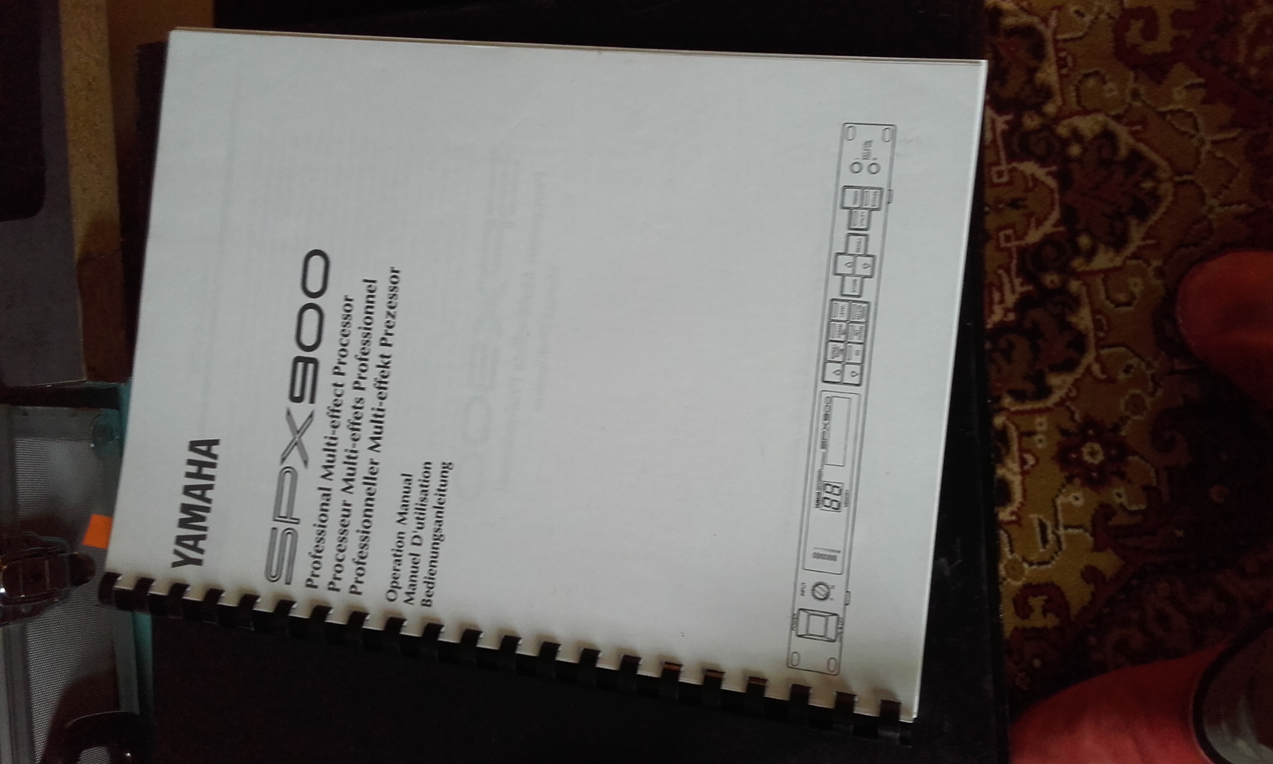 SPX900 - Yamaha SPX900 - Audiofanzine