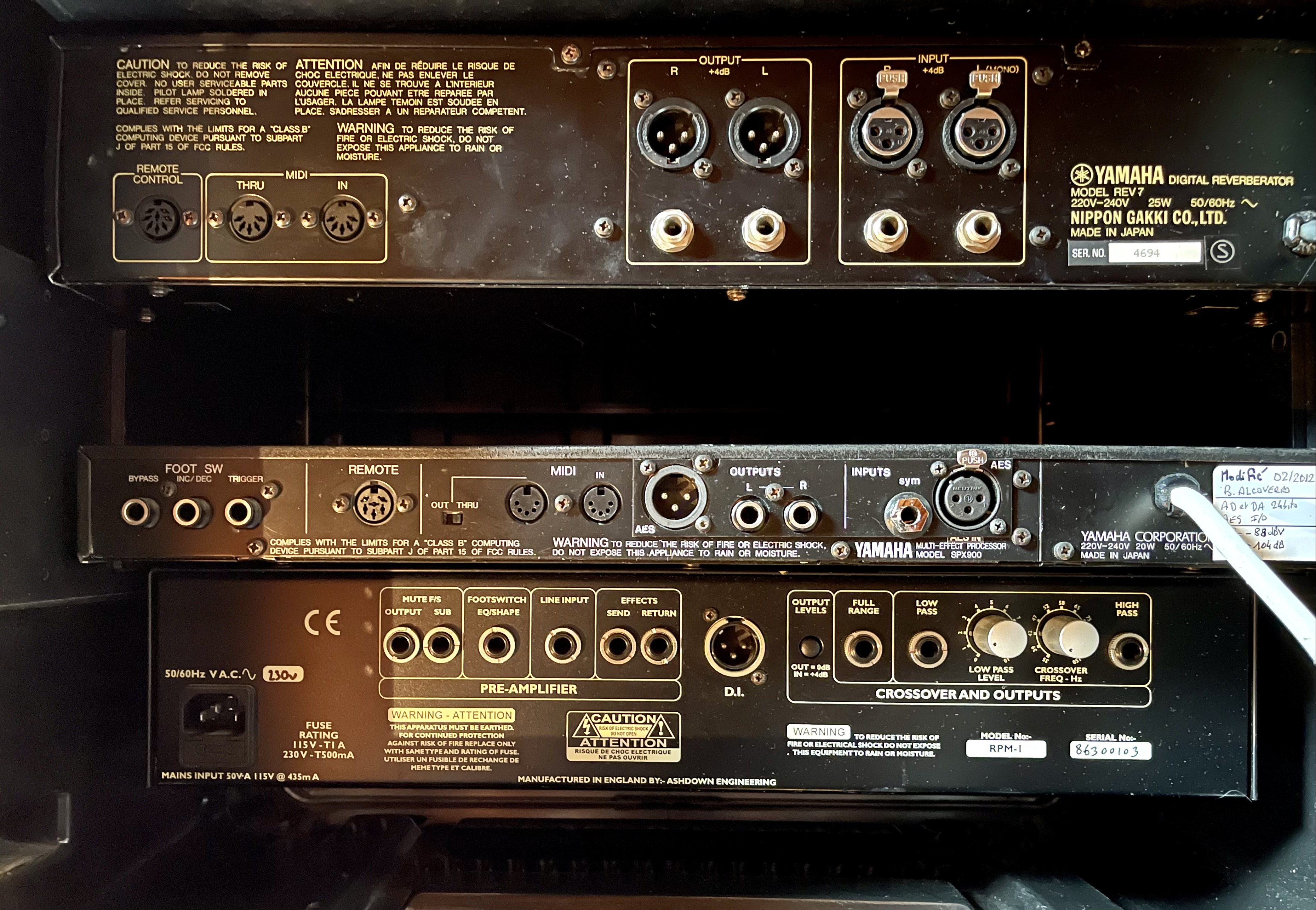 SPX900 - Yamaha SPX900 - Audiofanzine