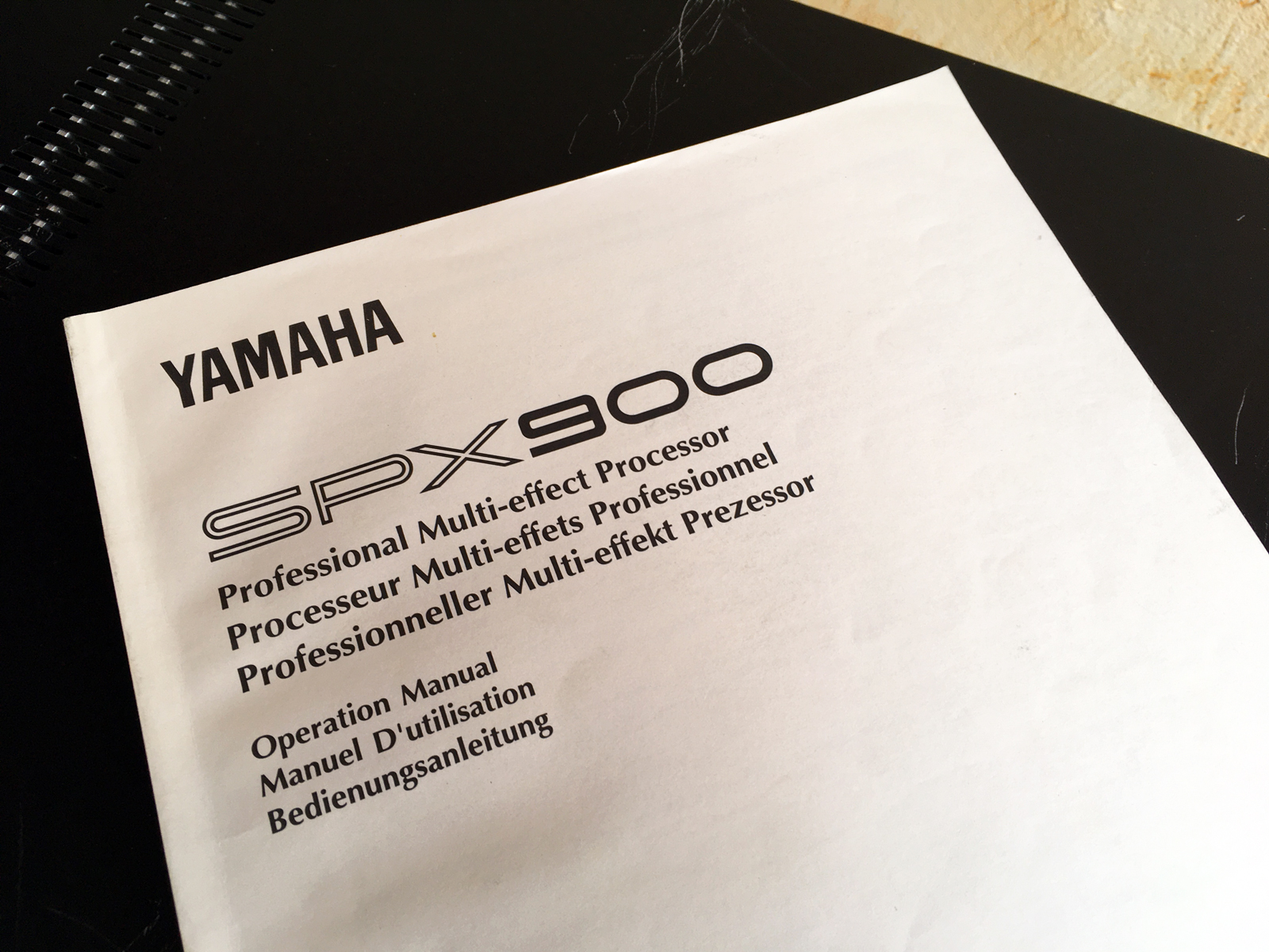 SPX900 - Yamaha SPX900 - Audiofanzine