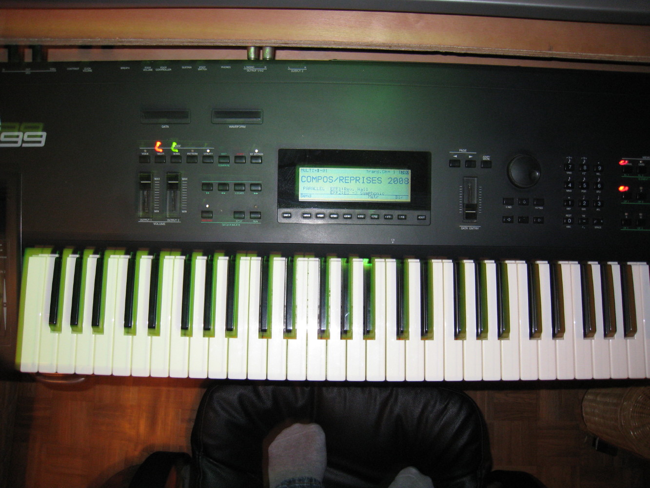 Photo Yamaha SY99 : Yamaha SY99 (94111) (#23562) - Audiofanzine