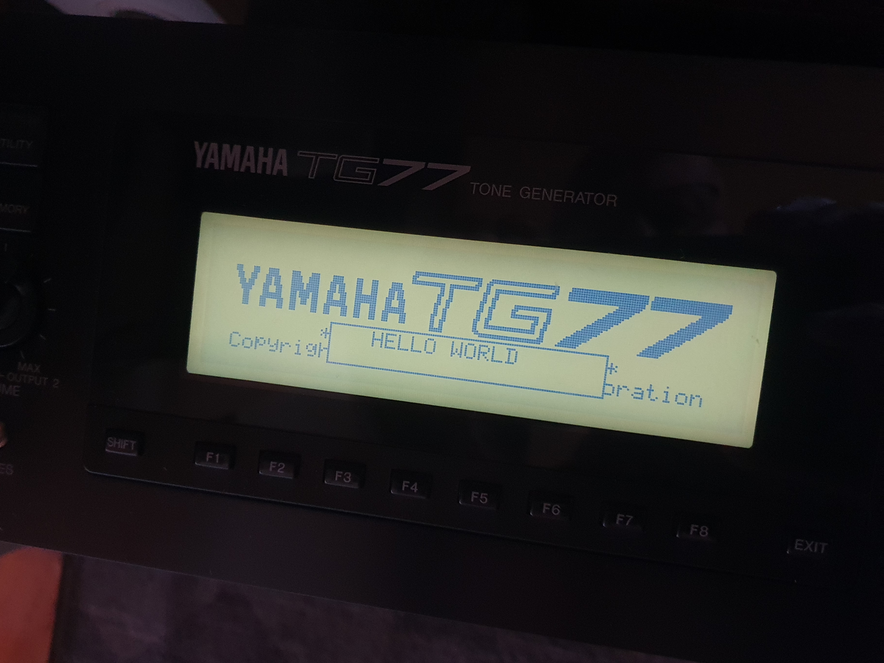 TG77 - Yamaha TG77 - Audiofanzine