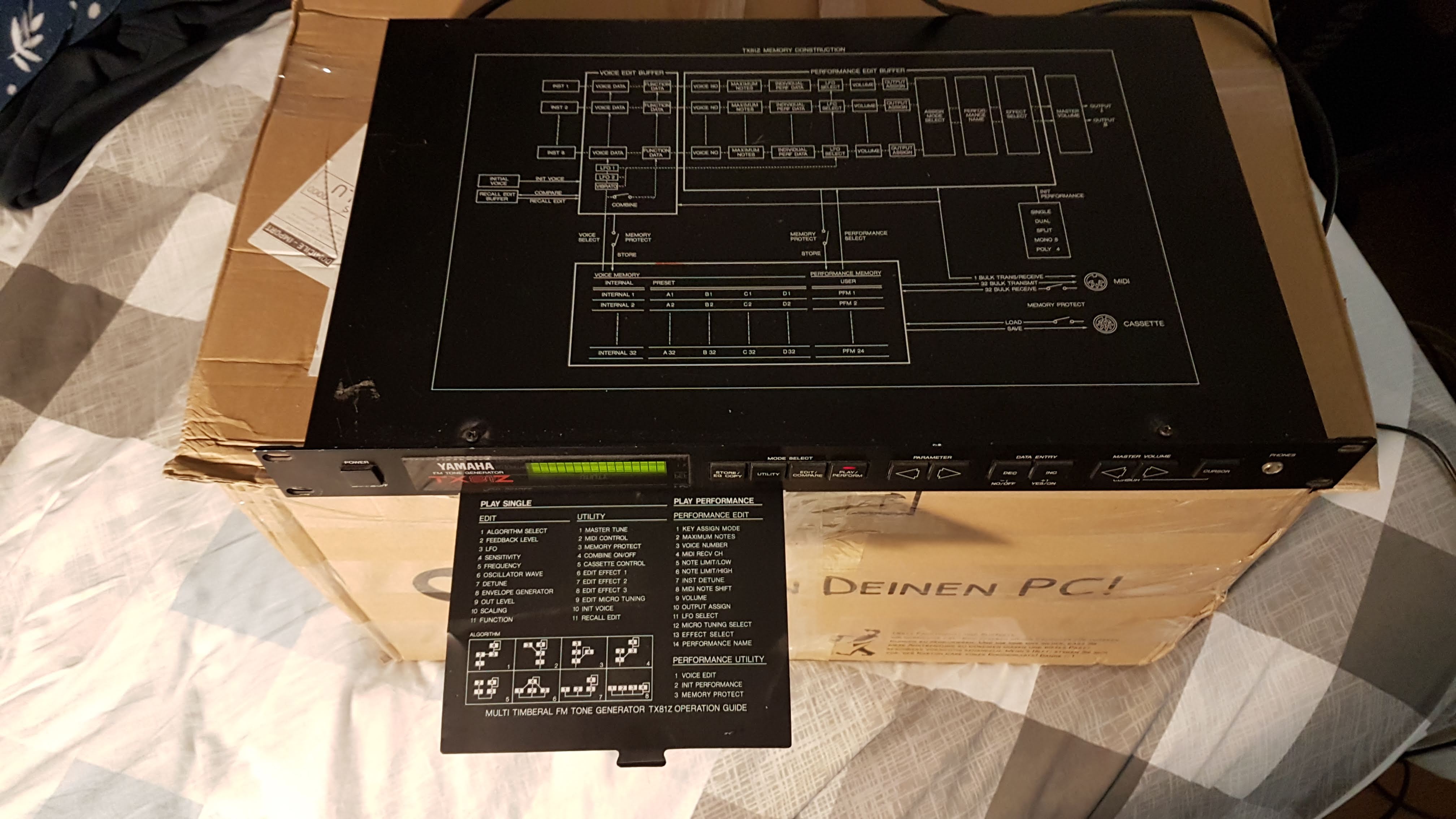 TX81Z - Yamaha TX81Z - Audiofanzine