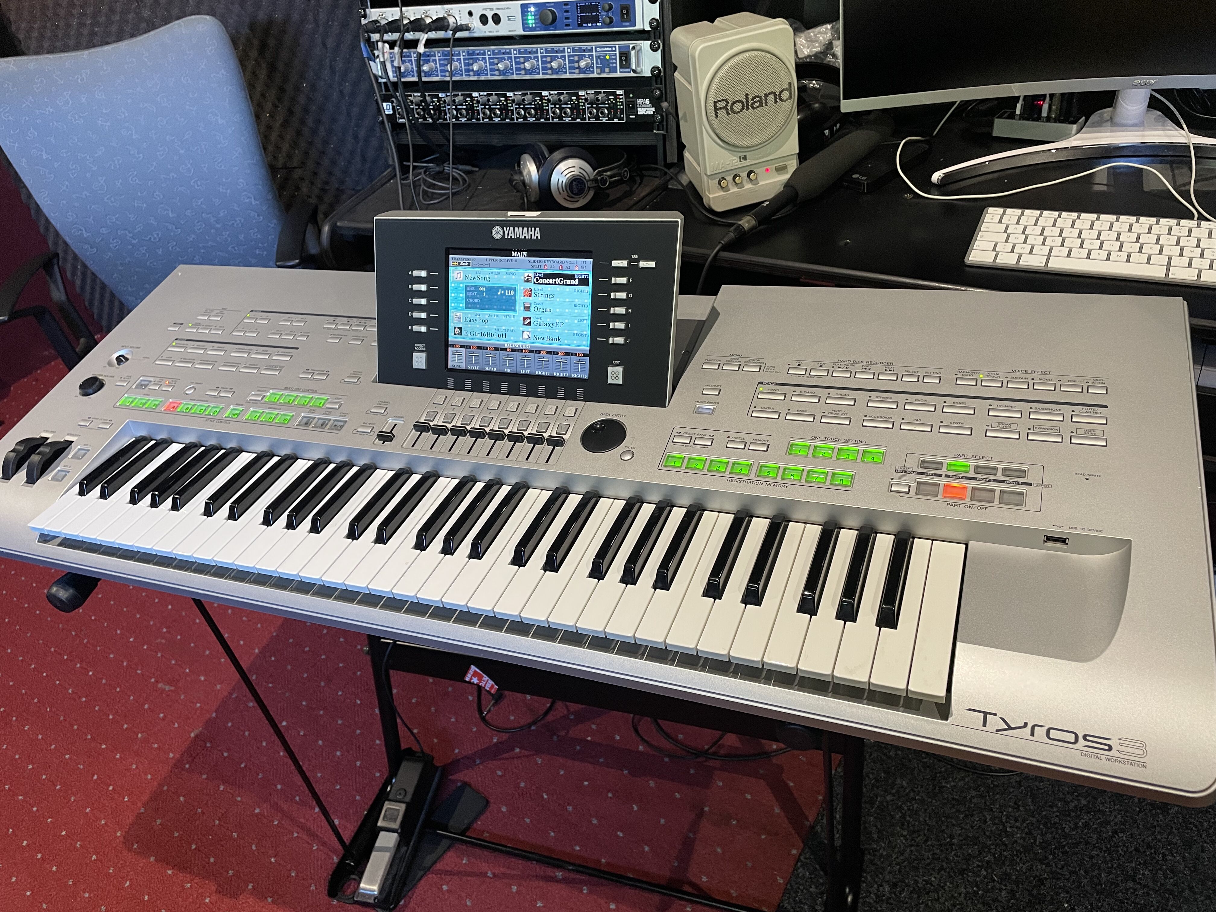 Tyros 3 - Yamaha Tyros 3 - Audiofanzine