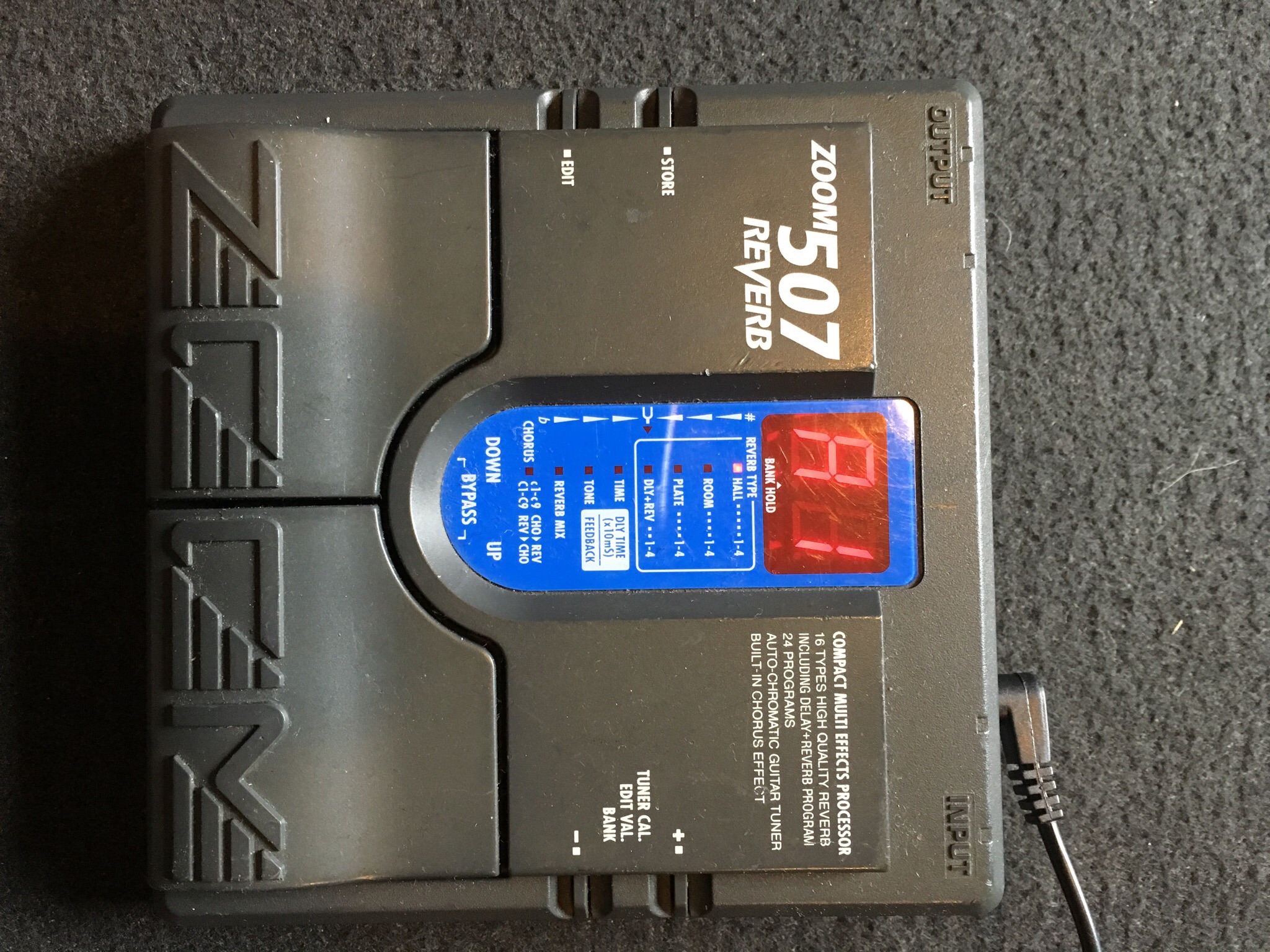 507 REVERB - Zoom 507 Reverb - Audiofanzine