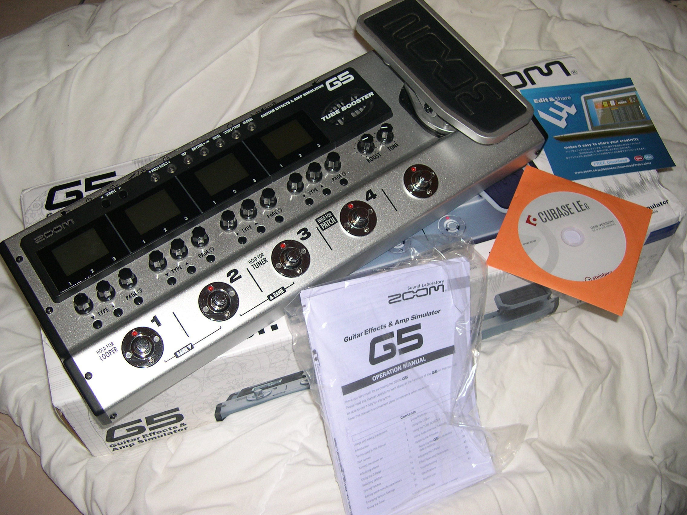 Photo Zoom G5 : Zoom G5 (22249) (#841638) - Audiofanzine