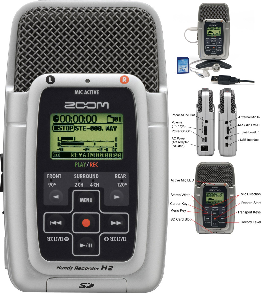 Photo Zoom H2 : Zoom H2 (31524) (#665017) - Audiofanzine