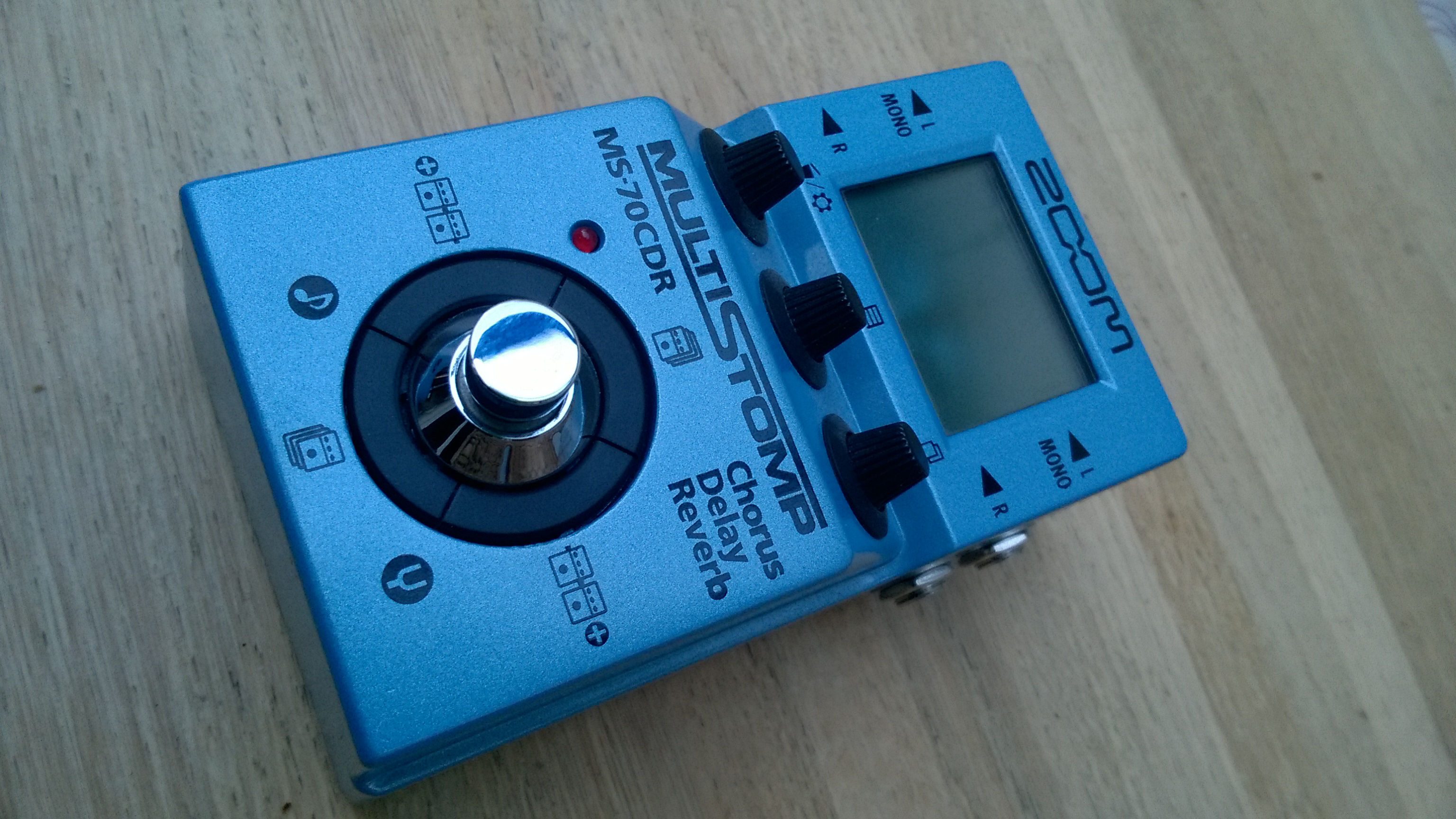 MULTISTOMP MS-70CDR - Zoom MultiStomp MS-70CDR - Audiofanzine