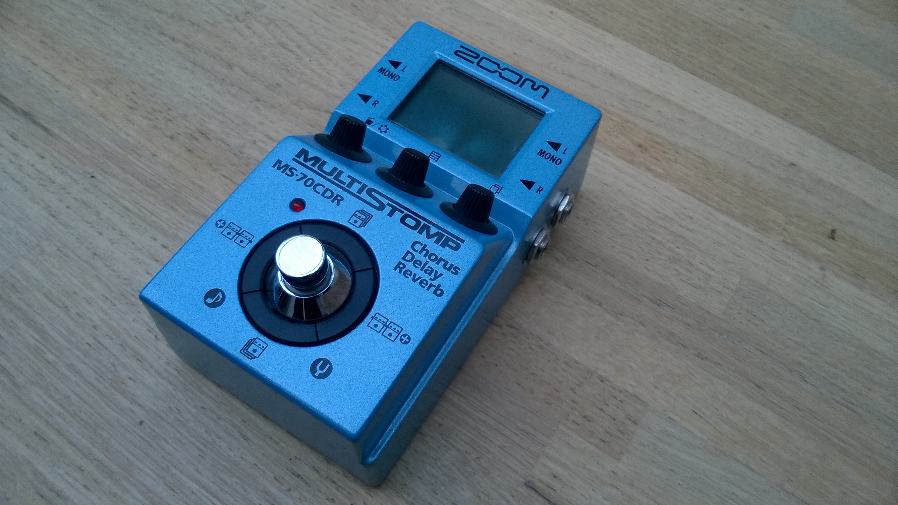 MULTISTOMP MS-70CDR - Zoom MultiStomp MS-70CDR - Audiofanzine