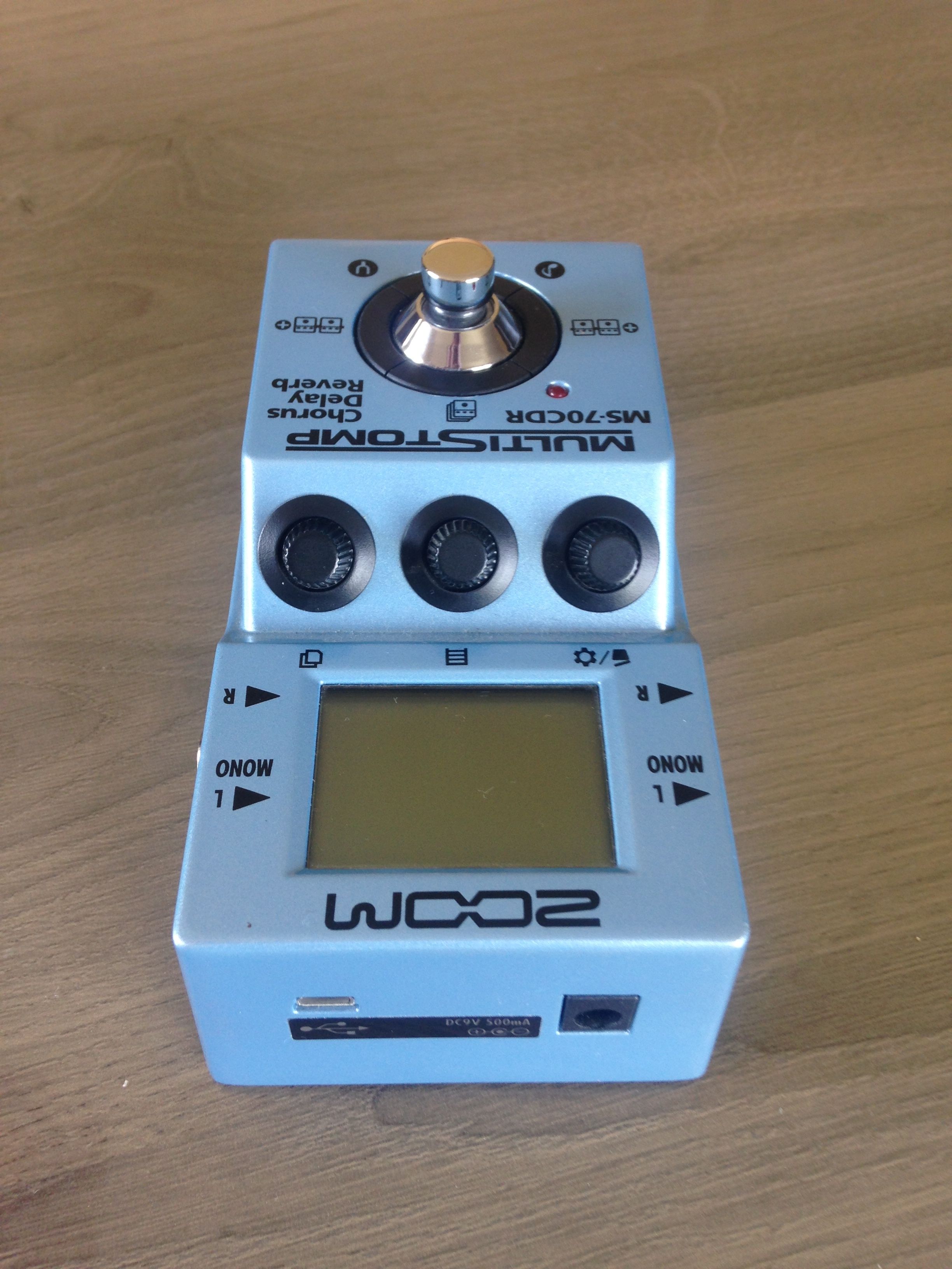 MULTISTOMP MS-70CDR - Zoom MultiStomp MS-70CDR - Audiofanzine