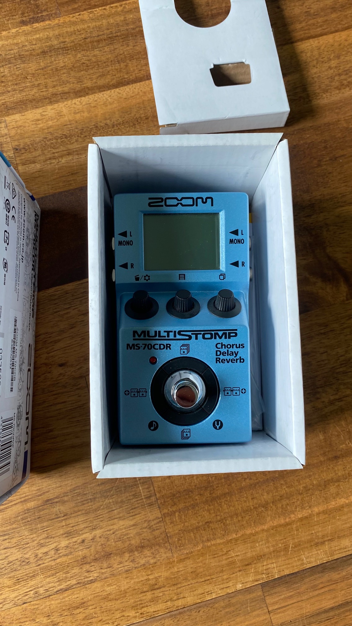MultiStomp MS-70CDR - Zoom MultiStomp MS-70CDR - Audiofanzine