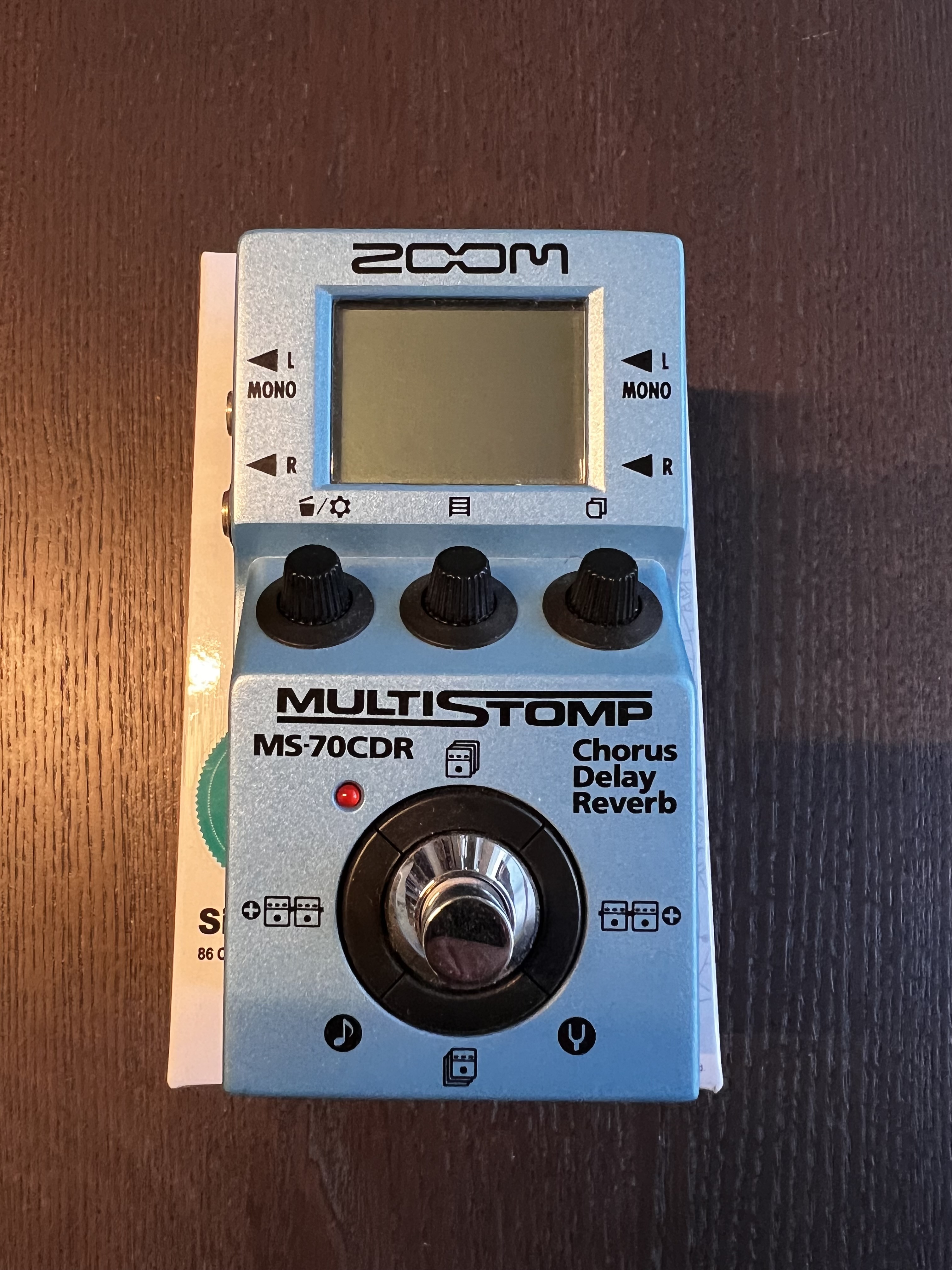 MultiStomp MS-70CDR - Zoom MultiStomp MS-70CDR - Audiofanzine