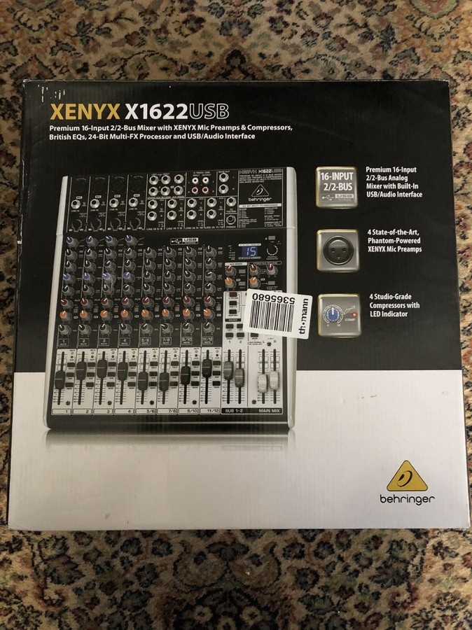 Xenyx X1622USB - Behringer Xenyx X1622USB - Audiofanzine