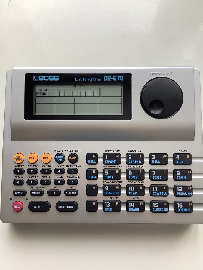DR-670 Dr. Rhythm - Boss DR-670 Dr. Rhythm - Audiofanzine