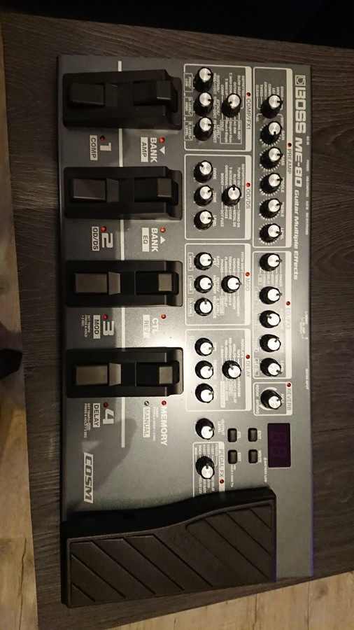 ME-80 - Boss ME-80 - Audiofanzine