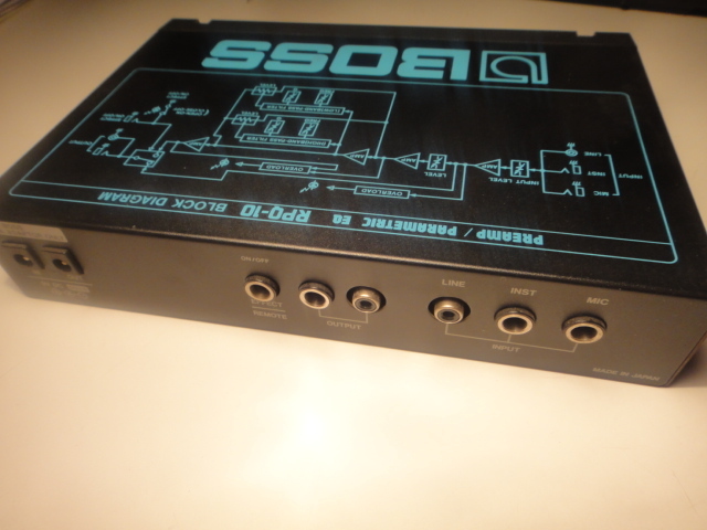 Photo Boss RPQ-10 Preamp / Parametric EQ : Boss RPQ-10 Preamp ...