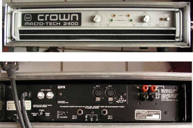 Macro-Tech 2400 - Crown Macro-Tech 2400 - Audiofanzine