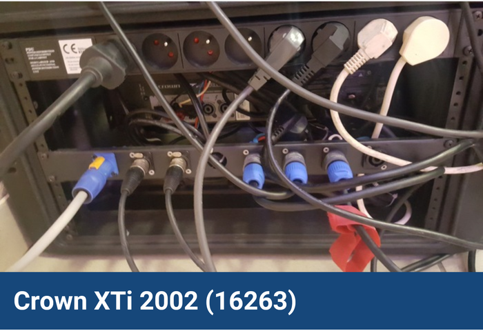 XTi 2002 - Crown XTi 2002 - Audiofanzine