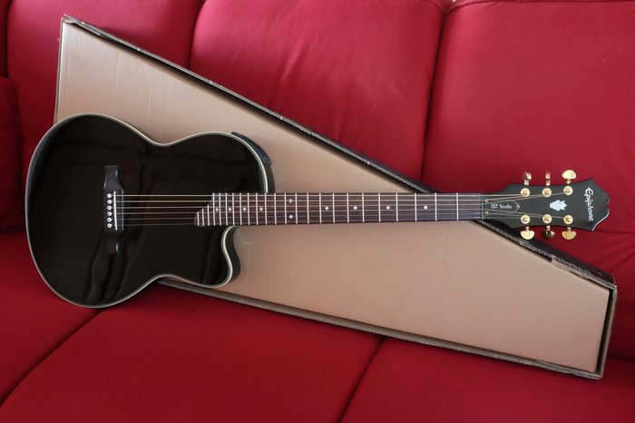 Photo Epiphone SST Studio : Epiphone SST Studio - Ebony (#905840 ...