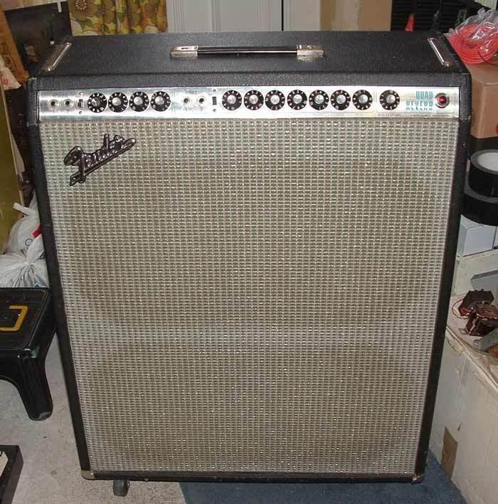 Photo Fender Quad Reverb : Fender Quad Reverb (87056) (#214345 ...