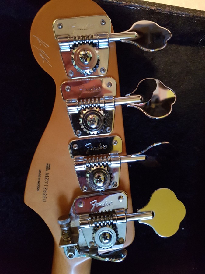 Reggie Hamilton Standard Jazz Bass Fender - Audiofanzine