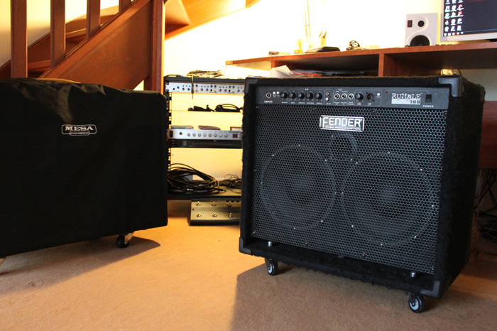 Photo Fender Rumble 100 Combo 2x10 : Fender Rumble 100/210 Combo ...
