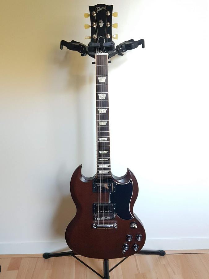 Gibson SG '61 Reissue Satin - Worn Brown image (#1997939) - Audiofanzine