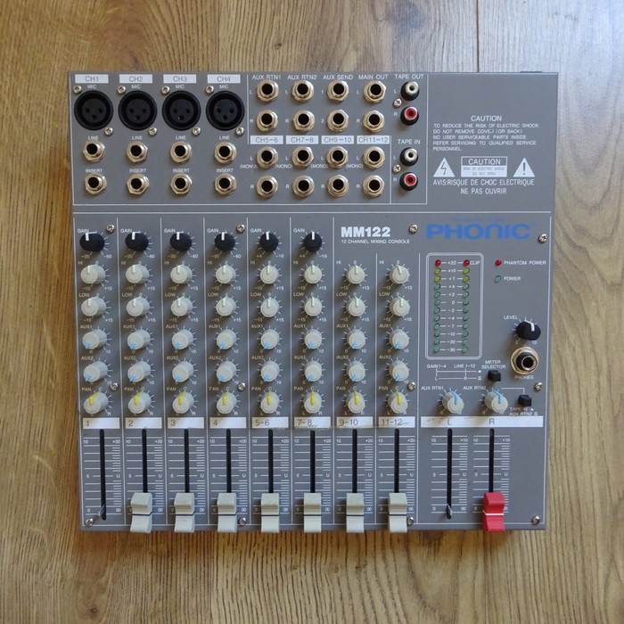 MM122 - Phonic MM122 - Audiofanzine